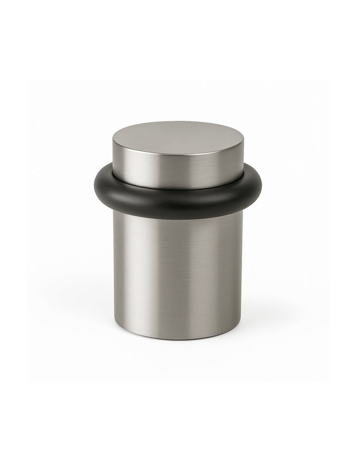 Mushroom Door Stop Satin Nickel – Duke & Forge
